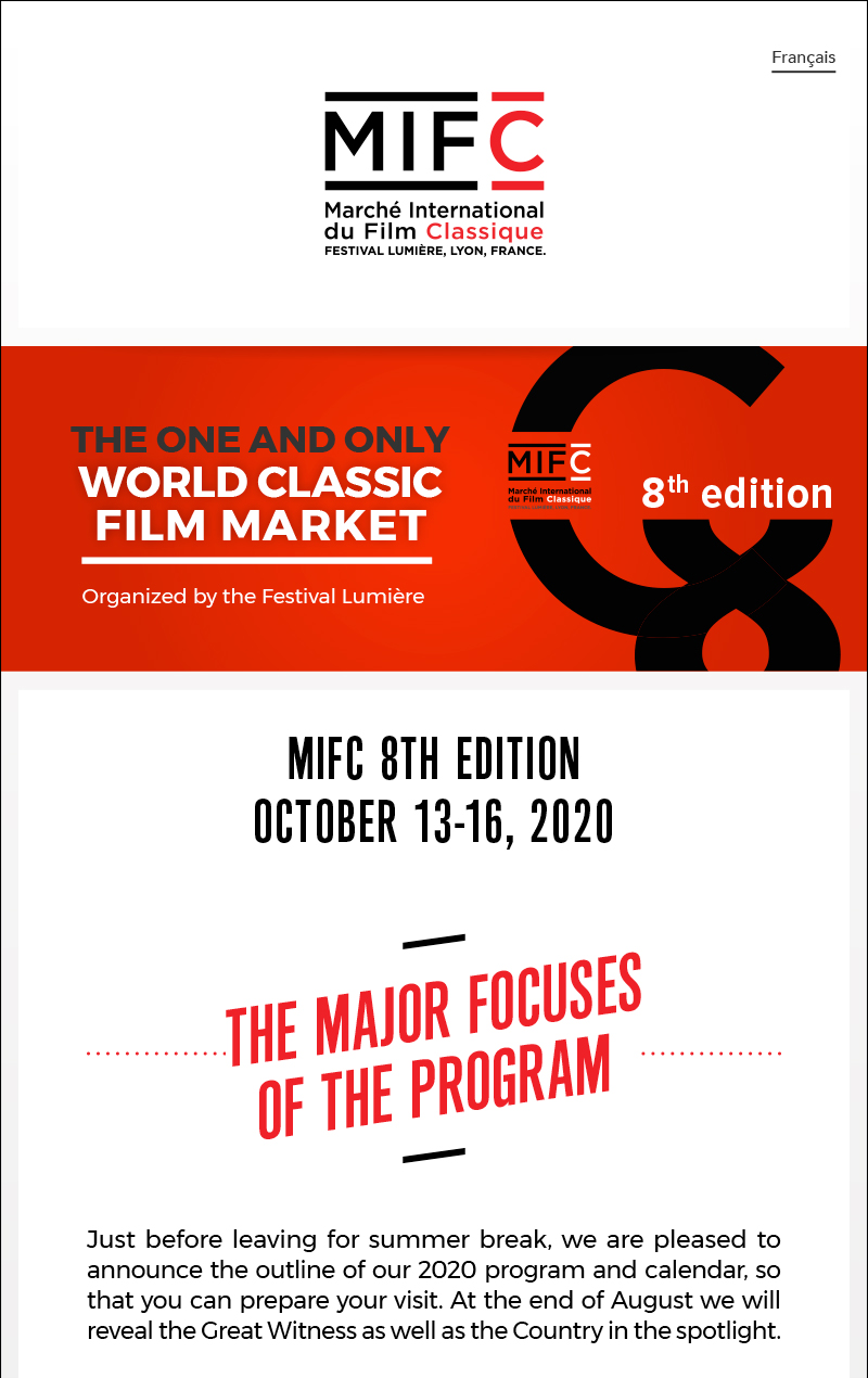 MIFC 2020: get ready for your market!